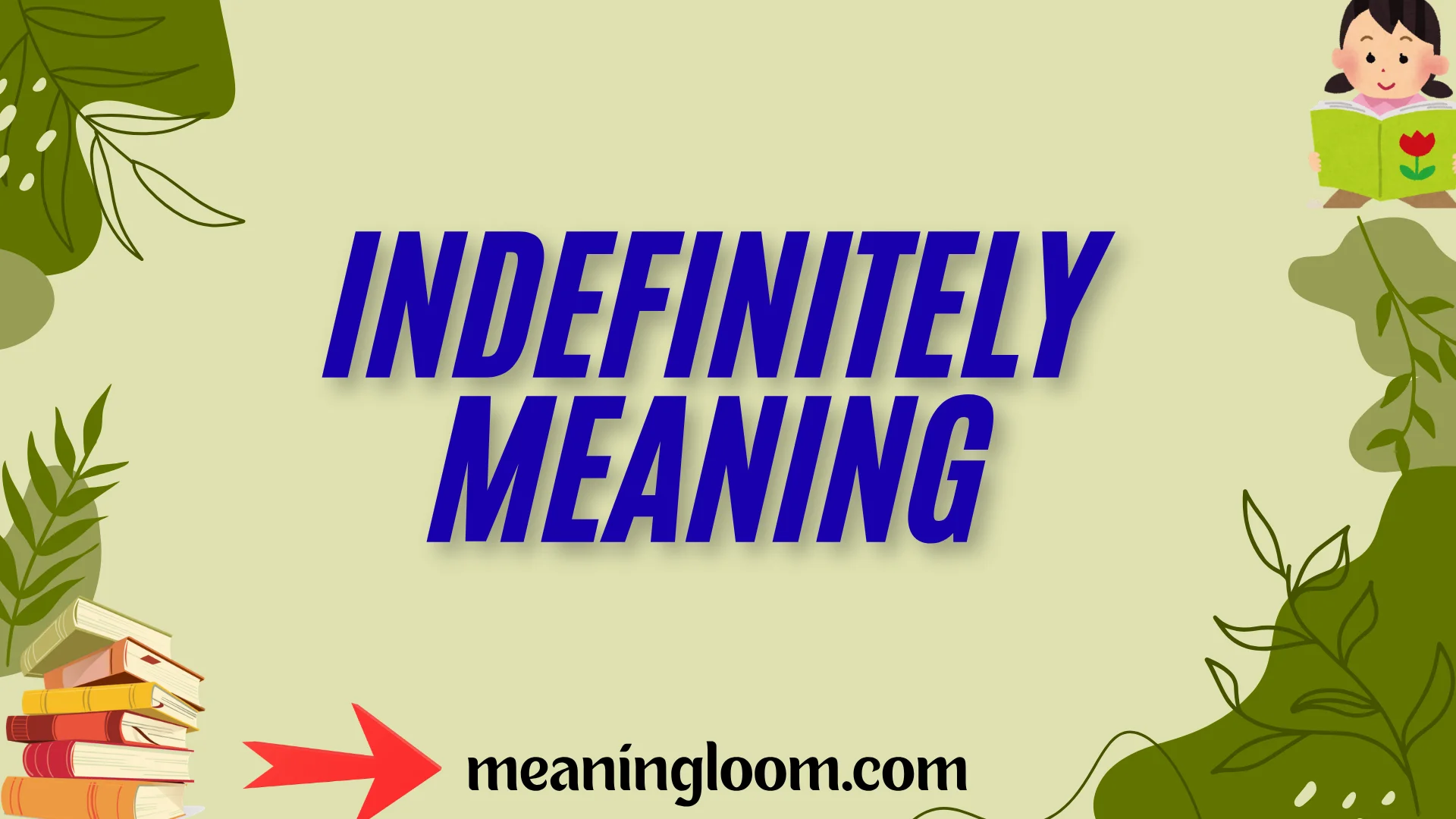 Indefinitely Meaning: Definition, Usage, and Everyday Examples